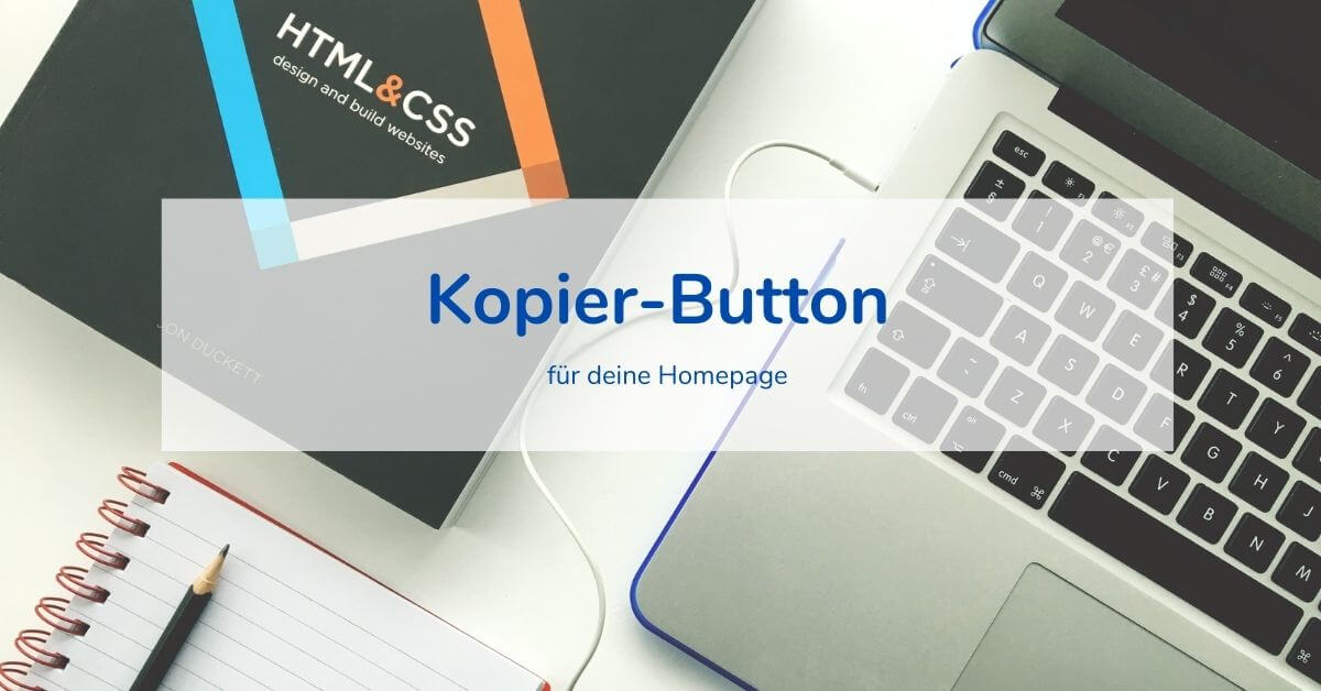 HTML: Per Button in Zwischenablage kopieren | crewebo
